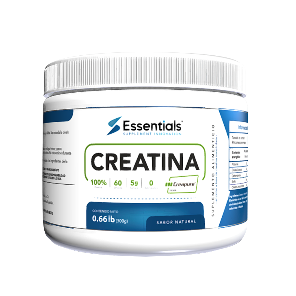 Creatina Monohidrato Essentials // (Creapure®️)